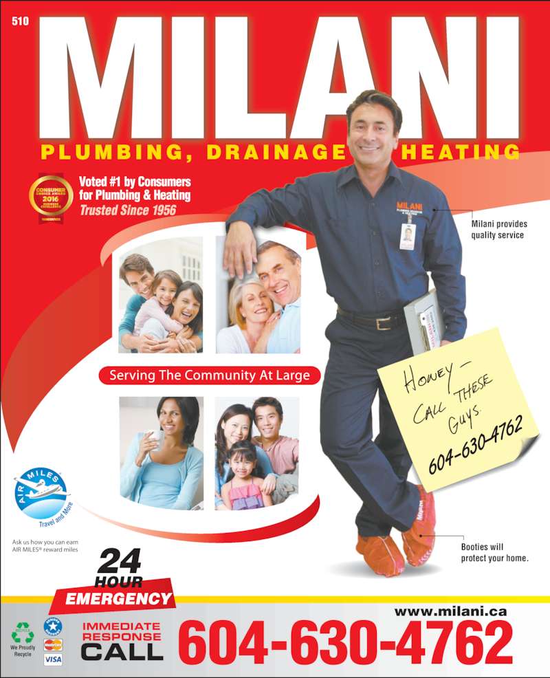 Milani Plumbing, Drainage & Heating - Burnaby, BC - 5526 Kingsway ...