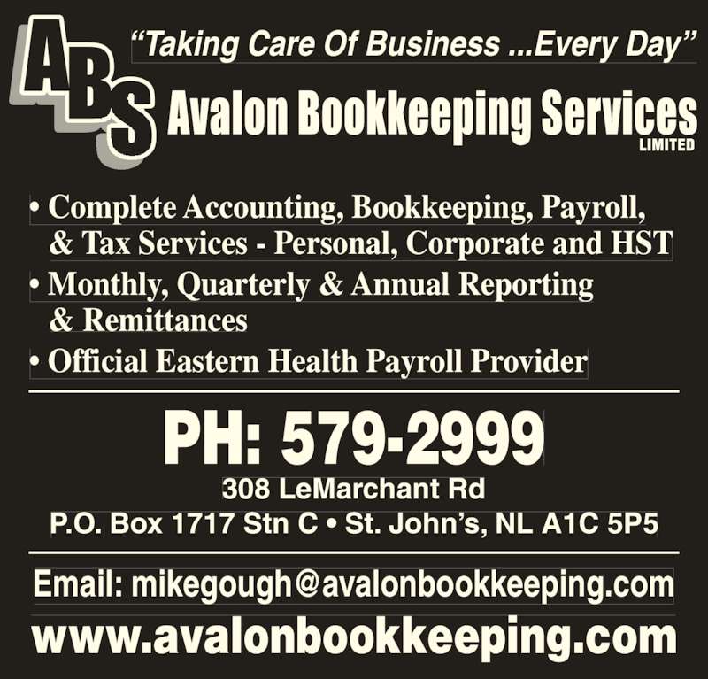 avalon-bookkeeping-services-limited-st-john-s-nl-308-lemarchant-rd