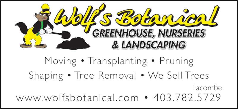 Wolf's Botanical - Lacombe, AB - 40231 Range Rd 260 | Canpages